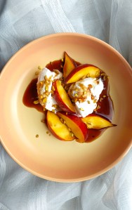 “PEACHES & CREAM”, MY WAY – FOOD CURIOUS